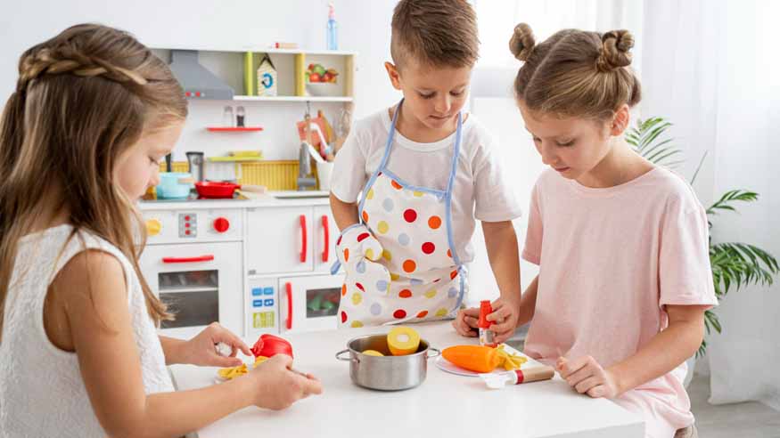 Let’s look at some fun and easy cooking games for kids at home ...